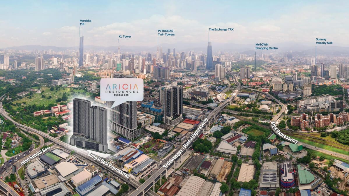 Aricia Residence Chan Sow Lin - Luxurious Freehold Condos in KL
