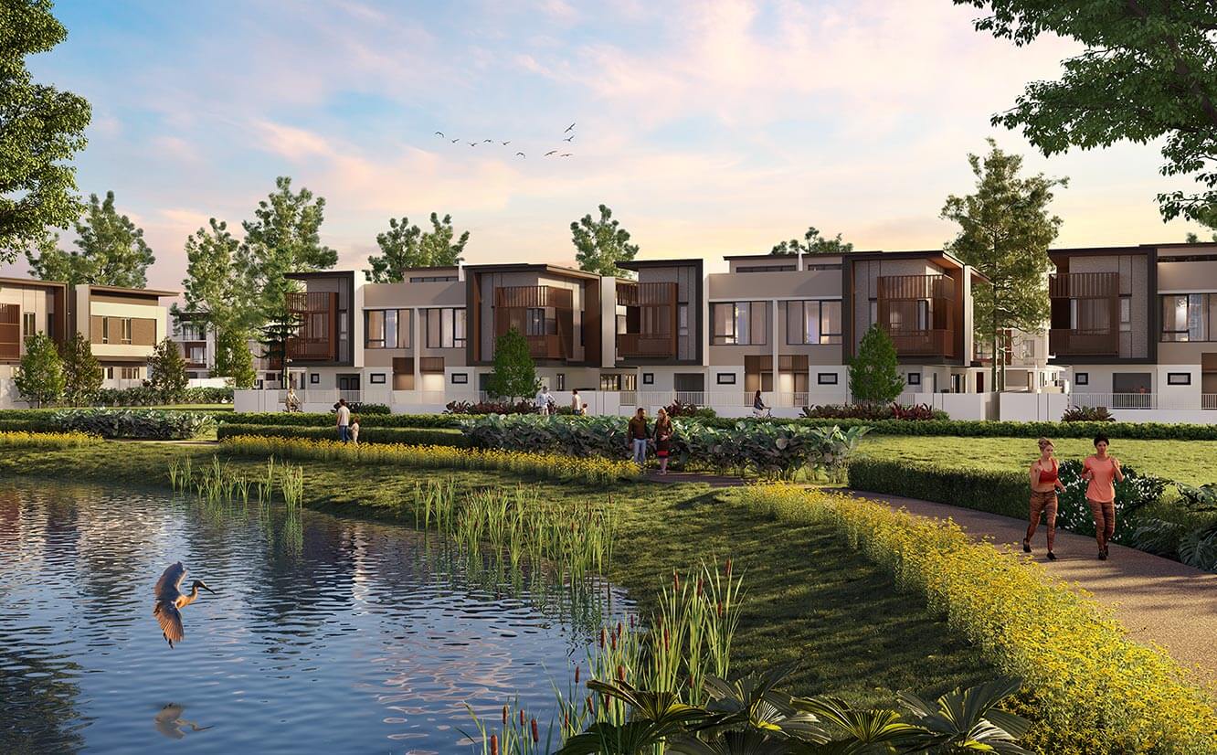 Clove Signature Homes | Walkable Lakefront Landed Homes at twentyfive7